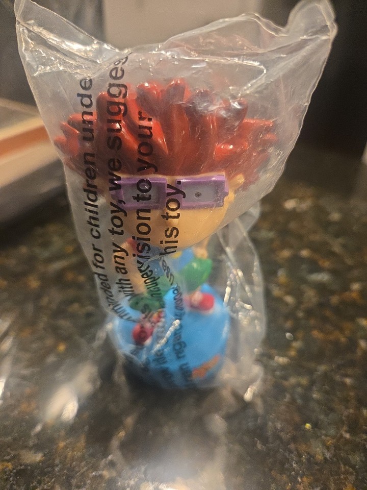 Rare New/Sealed 2003 CHUCKIE FINSTER 4" Bobblehead Skippy PB Rugrats ...