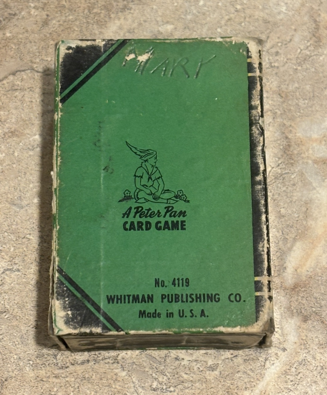 Vtg Mini Crazy Eights A Peter Pan Card Game 1951 Whitman Publishing Co ...