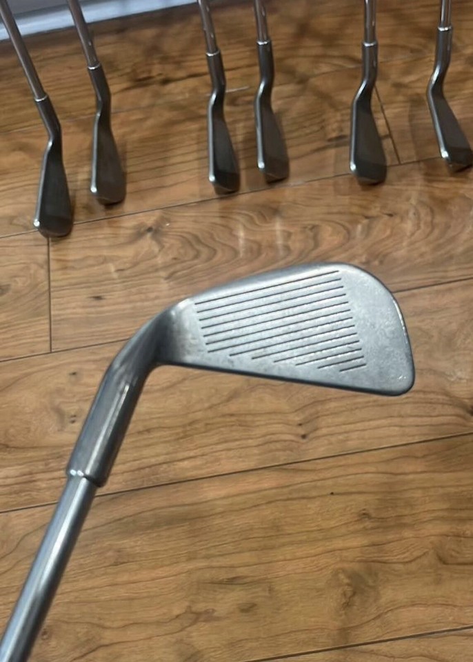 Ping Golf KARSTEN Red Dot Iron Set 2-9 Steel Shaft Clubs RH Right Hand ...