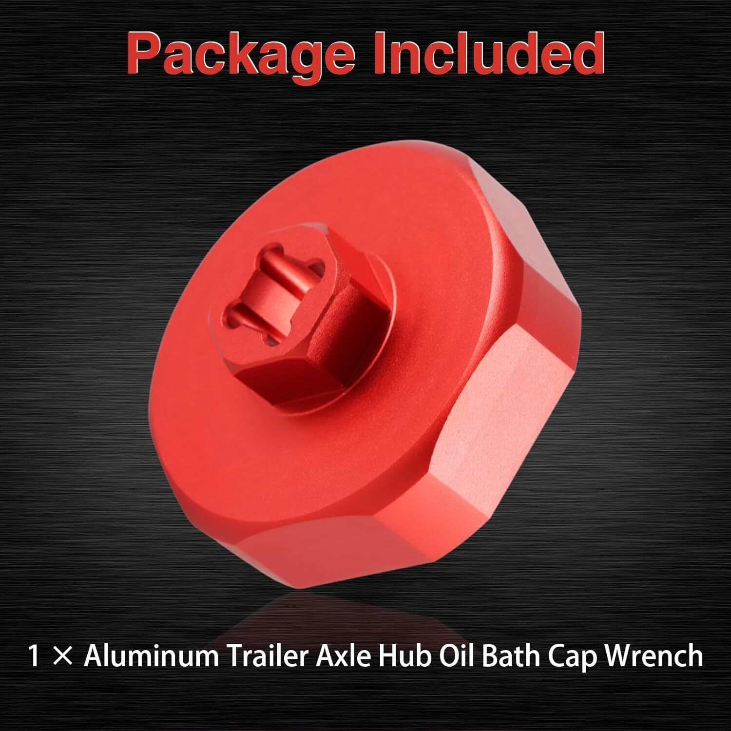 Trailer Axle Hub Oil Bath Cap Wrench for Dexter 9K 10K 8-415 2009+, 8 ...