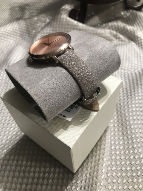 Michael Kors MK2794 Charley Women's Rose Gold Leather 38mm Wristwatch ...