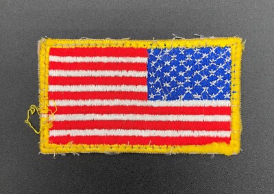 American Flag Shoulder Patch Reverse Flying Theatre Made Patch OIF OEF ...
