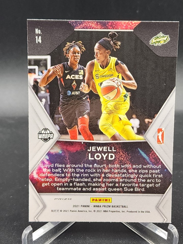 2021 Panini Prizm WNBA # 14 Jewell Loyd Seattle Storm | eBay