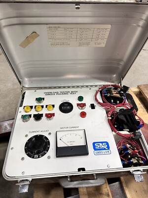 s&s controls landis & gyr overload tester with single phase test | eBay