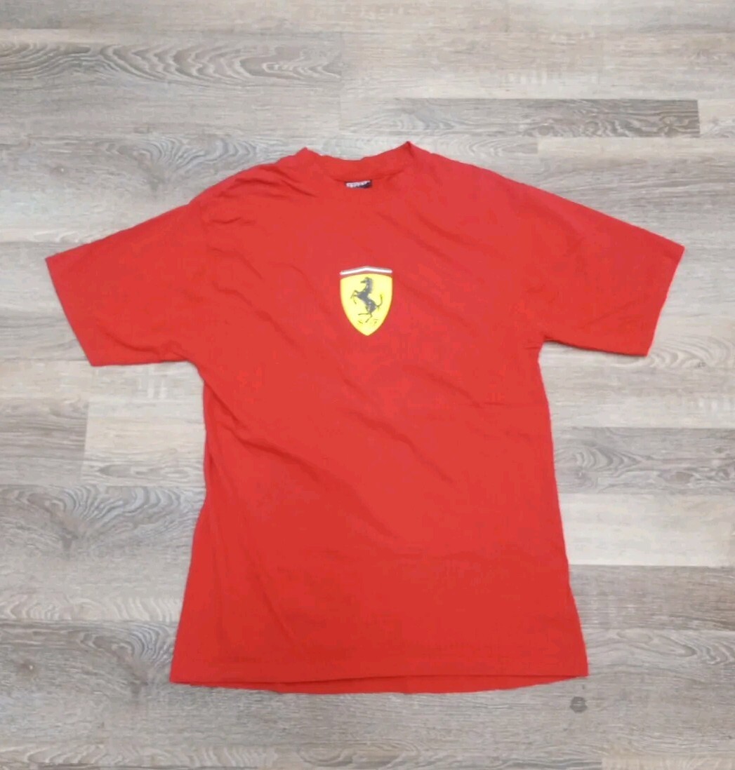 Ferrari Official Merchandise SF Shield Logo Red T-Shi… - Gem