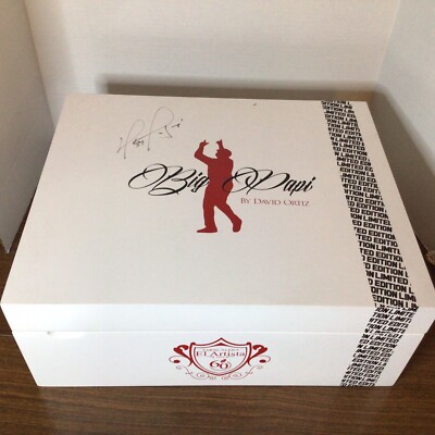 BIG PAPI by DAVID ORTIZ Signed Autographed Limited Edition Cigar ...