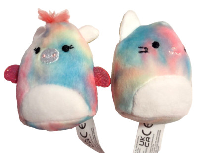 NEW Mini 2 Inch Squishmallows 2 Pack New | eBay