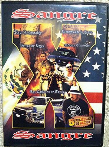 Sangre x Sangre 5 Peliculas de Accion DVD Spanish Language - DVD - VERY ...