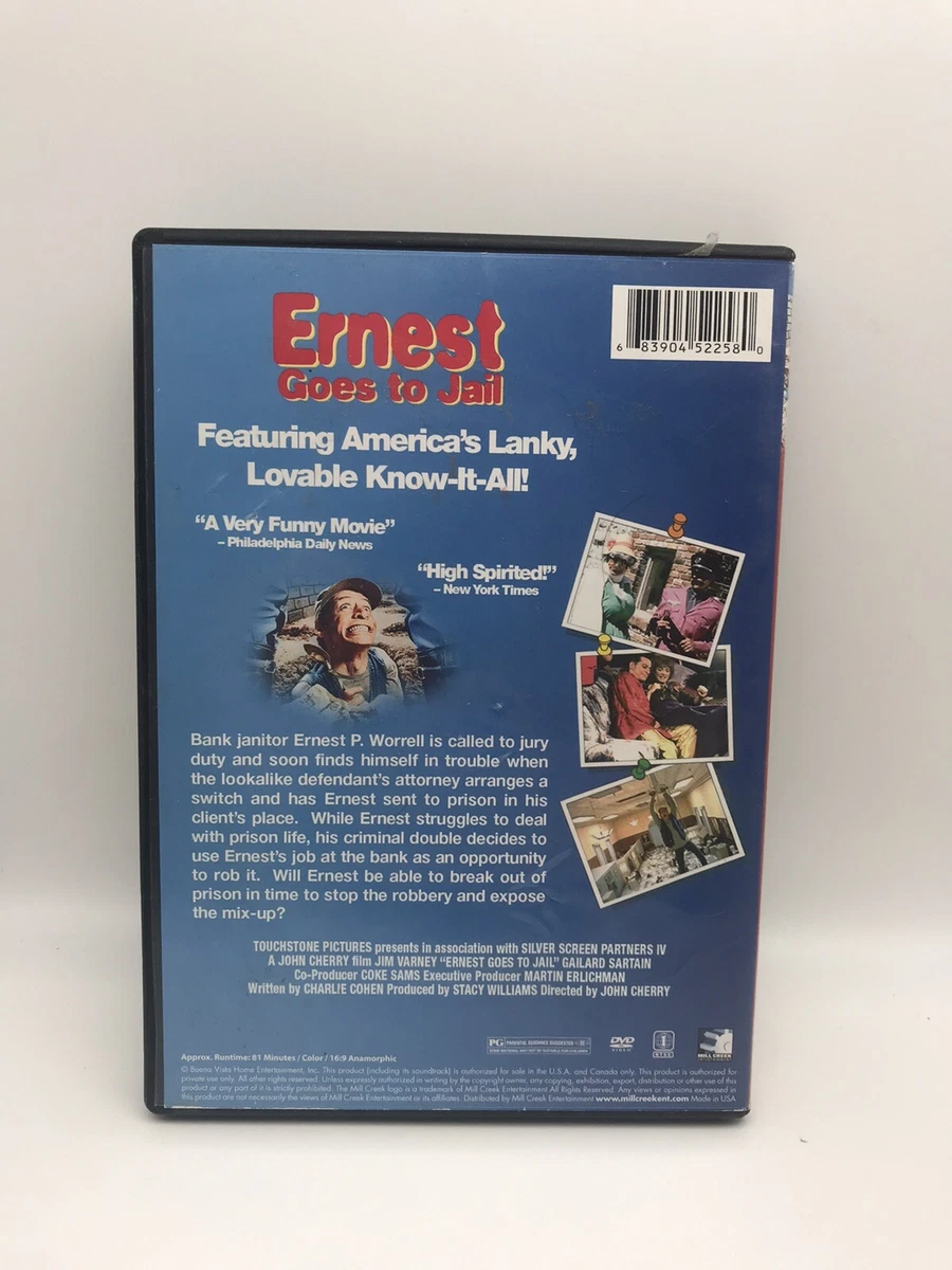 Ernest Goes To Jail Dvd
