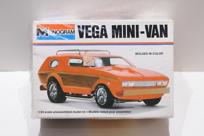 MONOGRAM VEGA MINI-VAN SCALE 1:24 MODEL KIT NEW 2222 RARE! | eBay