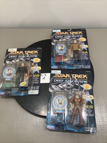Star Trek Deep Space Nine Action Figures - Playmates 1994 1995 lot of 3 ...