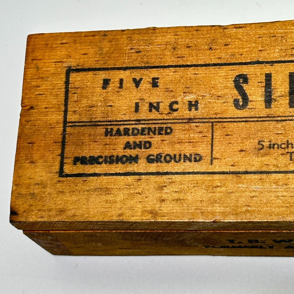 TBW Products 5" Five Inch Sine Bar Hardened & Precision Measuring ...