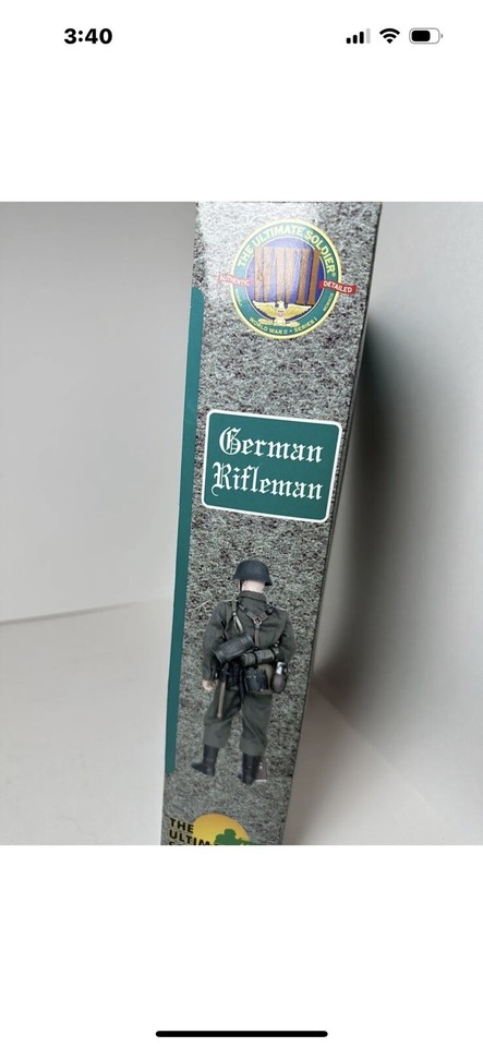 Ultimate Soldier WWII German Fallschirmjager Paratrooper And Rifle Man ...