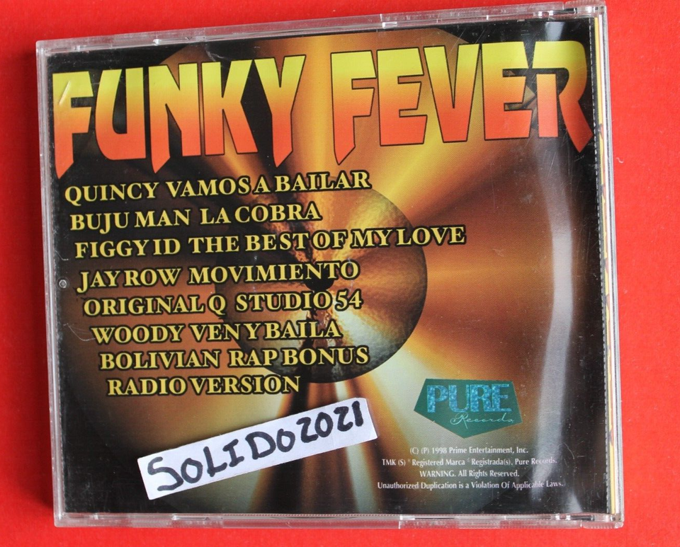 FUNKY FEVER, BUJU MAN, ORIGINAL Q, DJ PLAYERO, DADDY YANKEE, VICO C ...