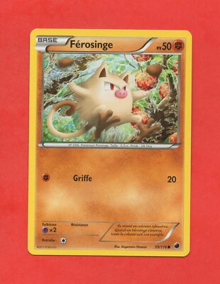 Pokémon n° 59/116 - FEROSINGE - PV50 (A6515) | eBay