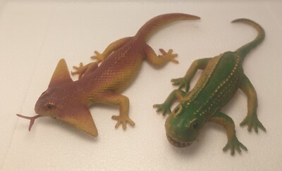 Imperial Dinosaurs Dragon Serpents Vintage 1977 Rubber Monster Toys | eBay