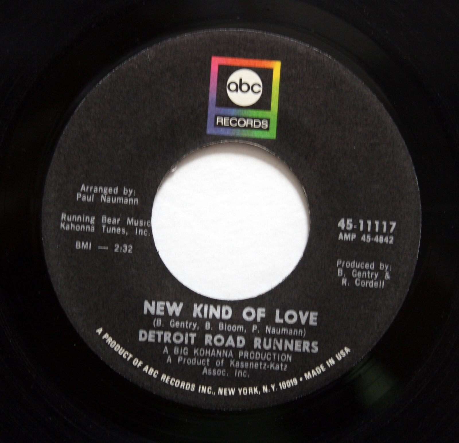 DETROIT ROAD RUNNERS No Soul 45rpm New Kind of Love b/w Swingin' Camels ...