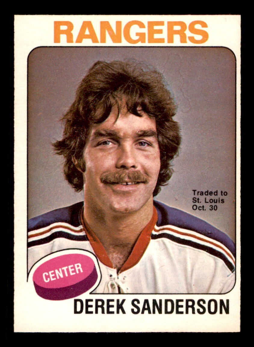 1975 OPC O-Pee-Chee Hockey #73 Derek Sanderson EX/MT *e1 | eBay