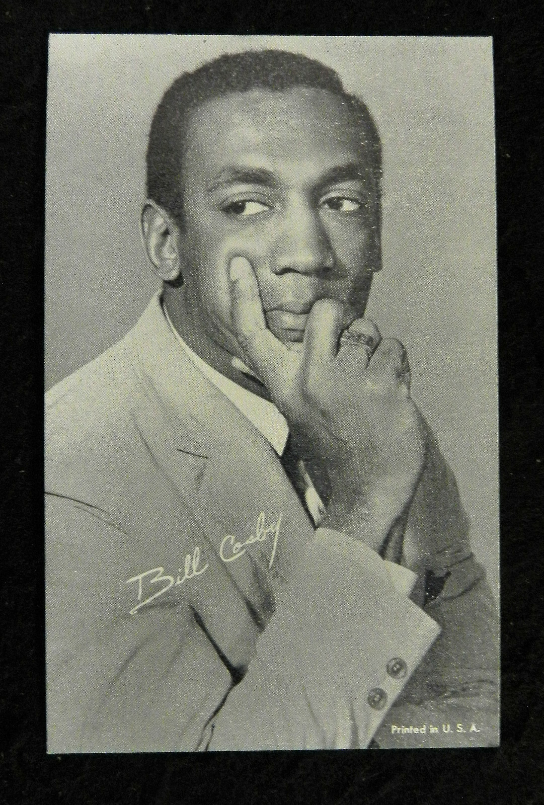 VINTAGE EXHIBIT BILL COSBY ARCADE CARD MINTY | eBay