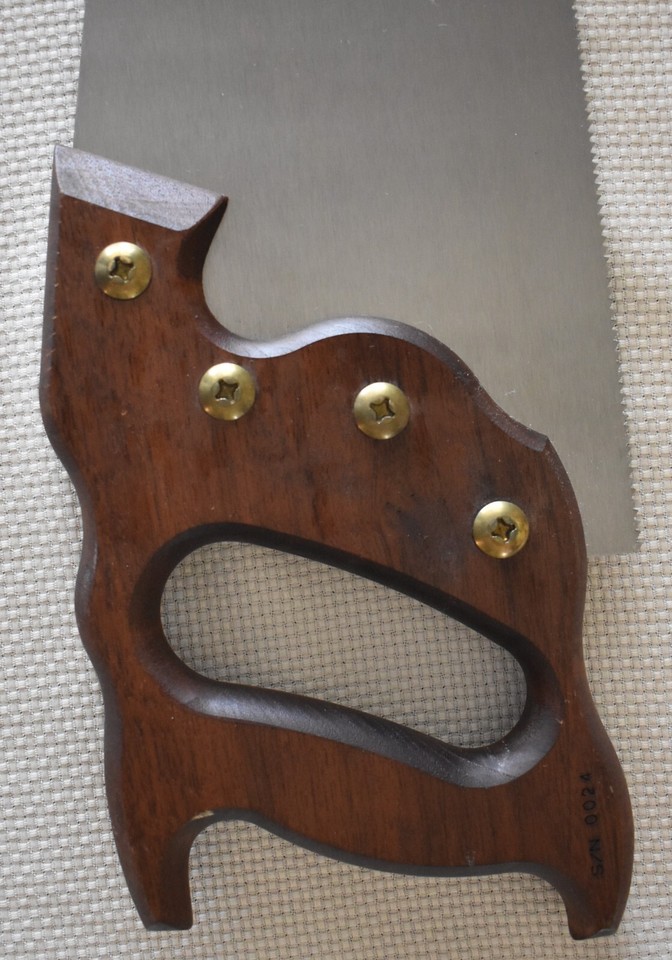 Stanley 150th anniversary skew back panel saw with leather sheath ...