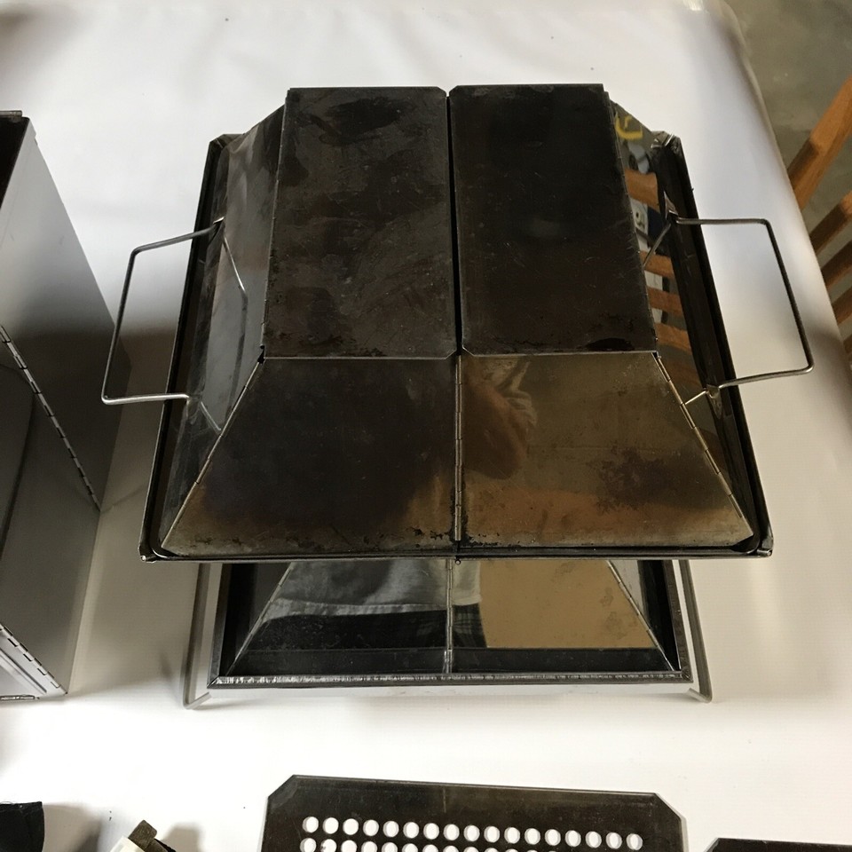 Pyromid 12” grill with hood. Plus the smoker oven attachment. Used | eBay