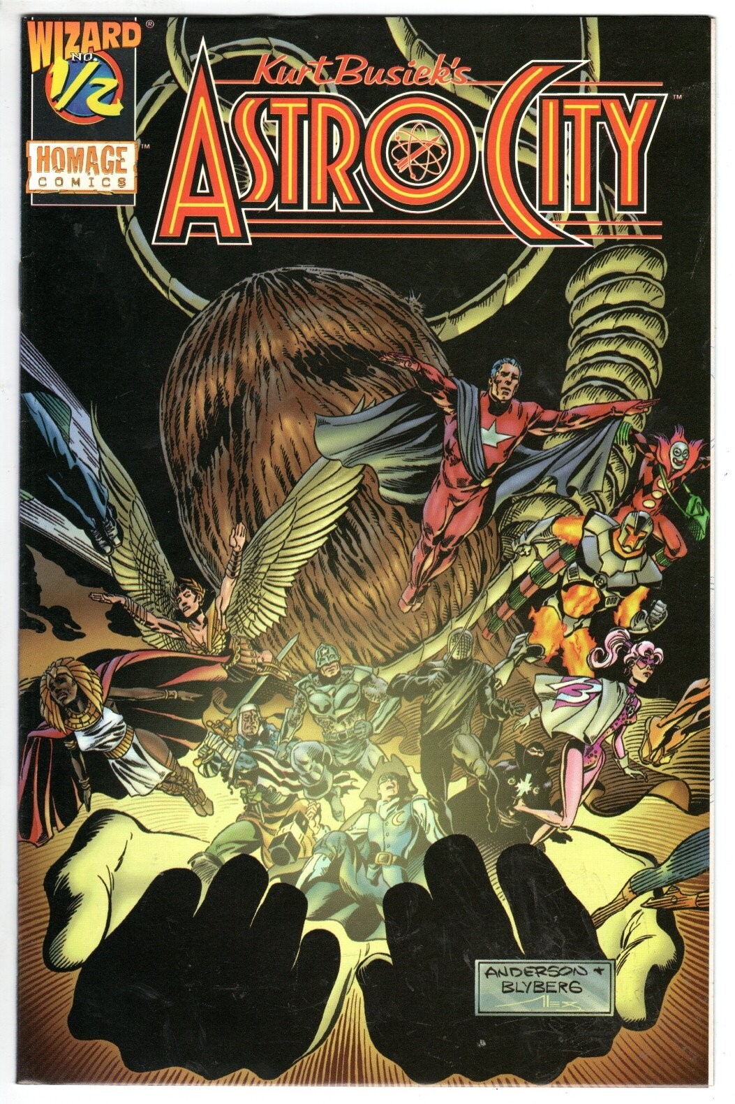 Kurt Busiek's Astro City #1/2, Wizard Promo Issue With COA, Near Mint Minus! | eBay