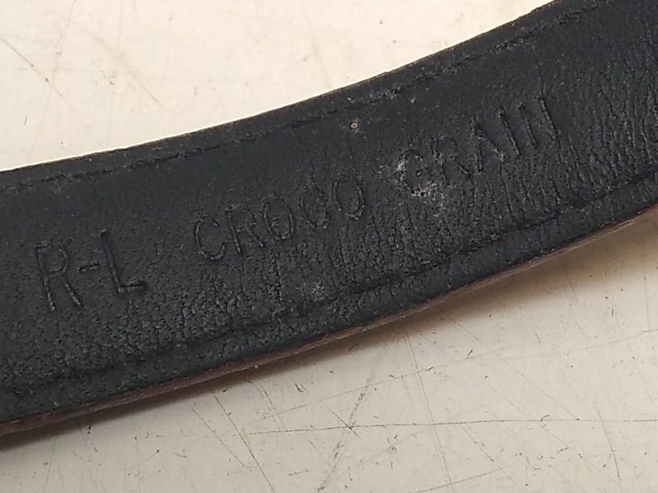 Cardot R-L Analog-Quartz Men Stainless Crocodile Grain Leather ...