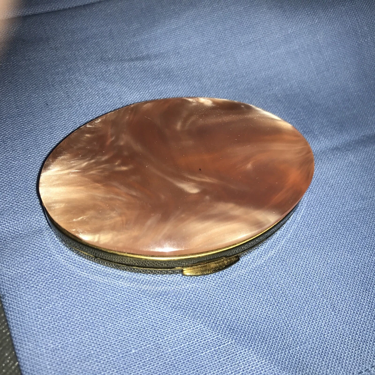Vintage Brass Powder Compacts