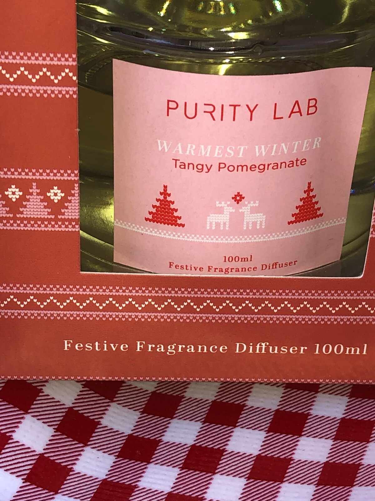 PURITY LAB SCENTED REED DIFFUSER 🧡 TANGY POMEGRANATE 🧡3.4fl.oz🧡 | eBay