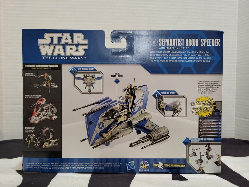 Sepratist Droid Speeder STAR WARS The Clone Wars NEW MIB D1 | eBay