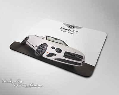Bentley Continental GT V8 Logo Mouse Pad Usa Mouse Mad | eBay