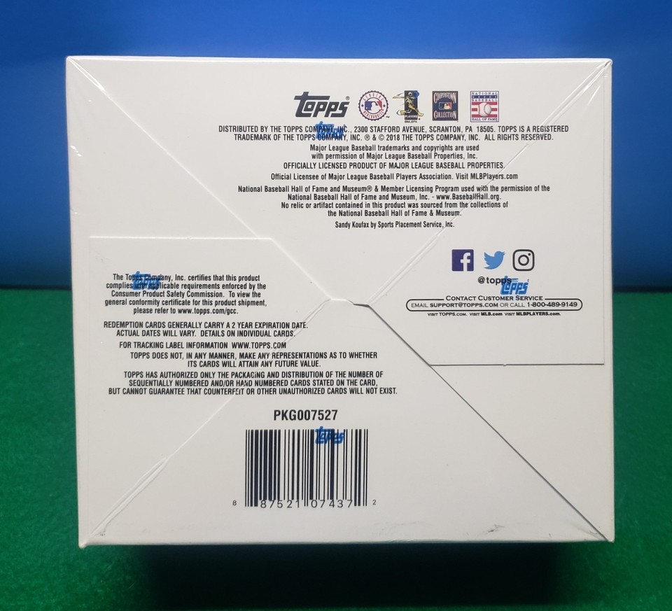 2018 Topps Update Baseball Retail Box Possible Ohtani RC PLZ READ SML ...