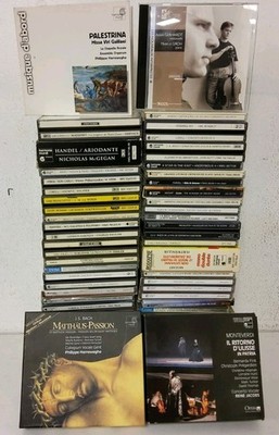 53 x Harmonia Mundi CD Joblot - Palestrina Brahms Matthäus-passion Monteverdi 39 | eBay UK