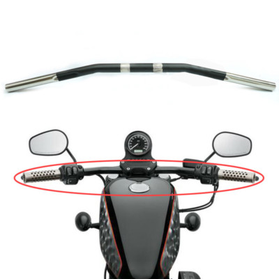 1'' Zero Drag Bar Handlebar For Harley Sportster XL883 XL1200N XL 48 ...