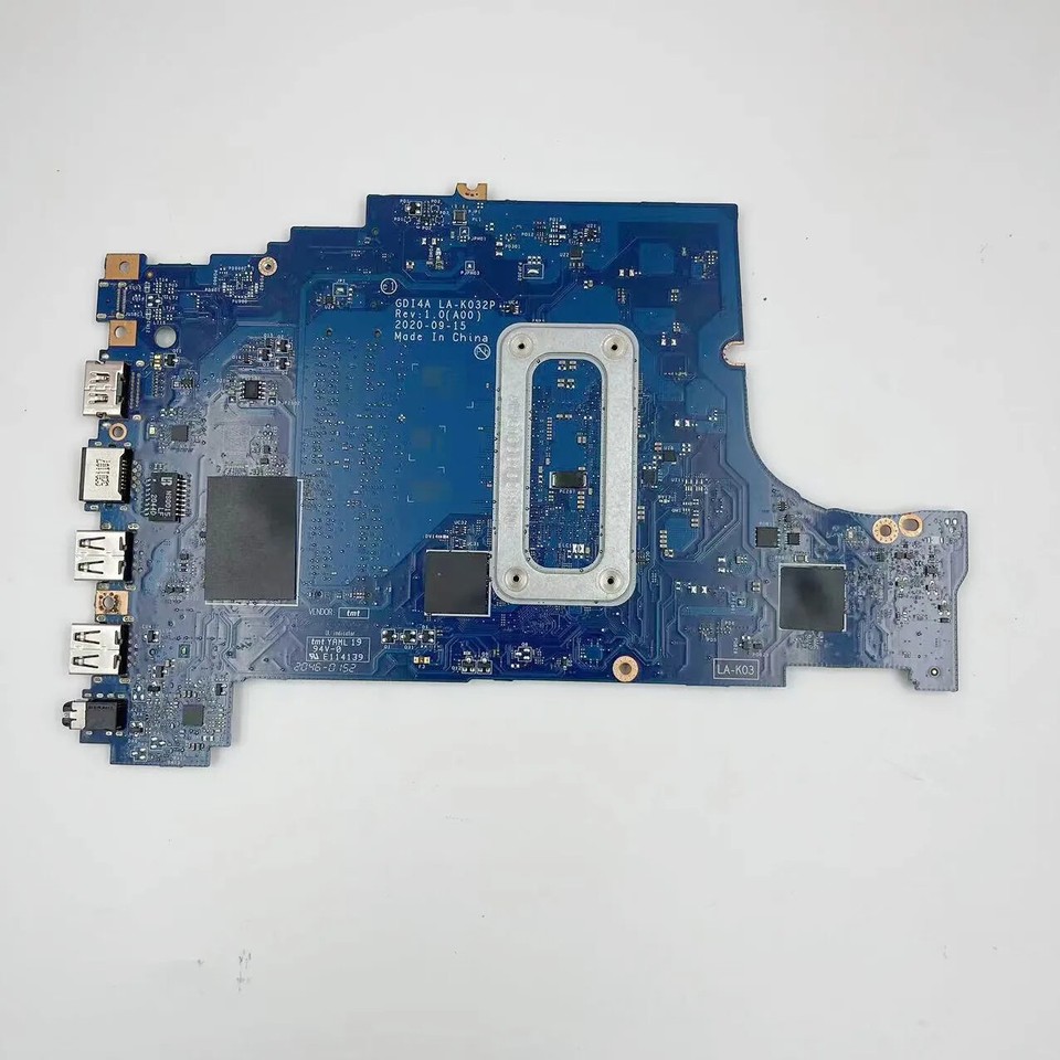 For Dell VOSTRO 3400 3500 Inspiron 3501 LA-K032P i3-1115G4 Motherboard ...