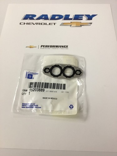 NEW GM OEM OIL COOLER-Pipe Assembly Gasket 15203889 | eBay