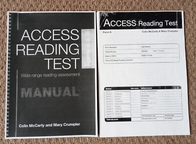Access Reading Test Unused | eBay UK