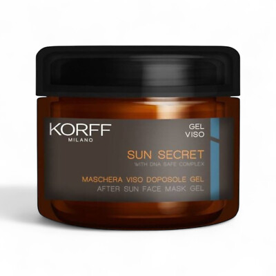 KORFF Sun Secret Regenerating After-Sun Face Mask Soothing Hydrating ...