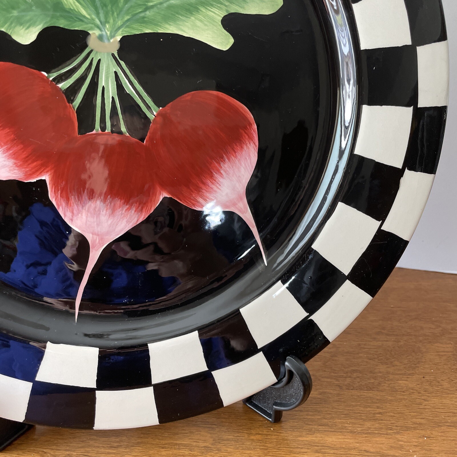 Certified International Stephanie Stouffer Garden Delight radish plate 13” | eBay