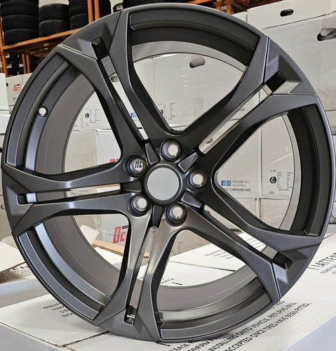 (2)20x10 & (2)20x11 1LE Replica Rims Gray Stagger Wheels Fit Camaro RS ...