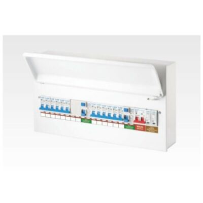 Consumer Unit 16 Way Split Load c/w 100A Main Switch/2x63A 30mA RCD+8MCB’s+SPD | eBay