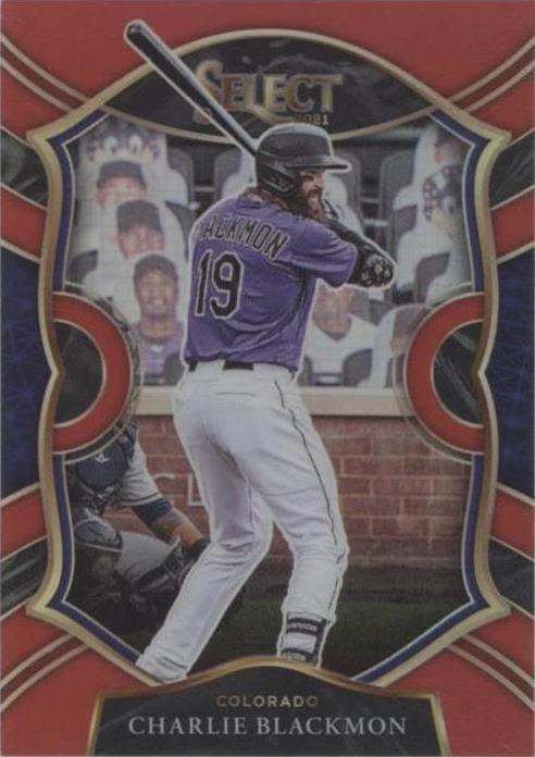 2021 Panini Select - Concourse Charlie Blackmon #18 Red Prizm /199 for ...