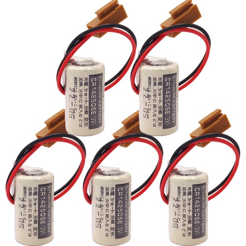5x CR14250SE 3V 1/2AA Battery for Sanyo FDK 1747-BA Backup Power with ...