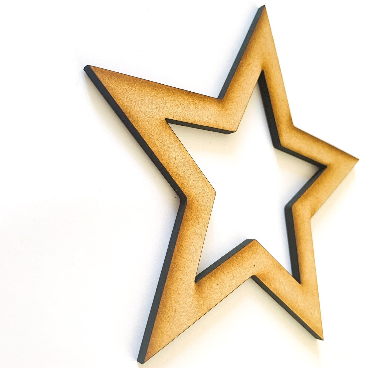 Different Size Star Outline