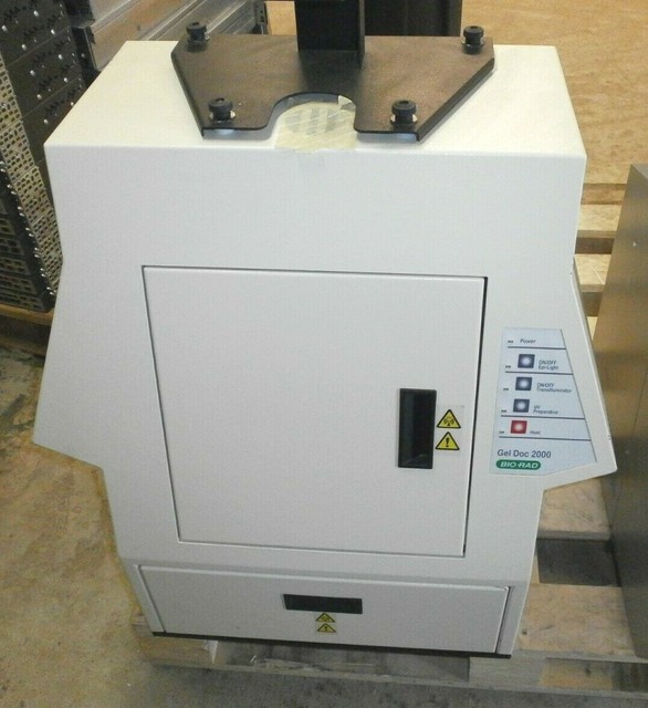 Bio-Rad GEL Doc 2000 Lab UV Transilluminator System Camera & Lens for ...