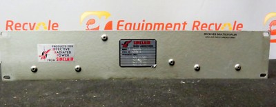 Sinclair Radio Laboratories Receiver Multicoupler RM0400 911 Emergency ...