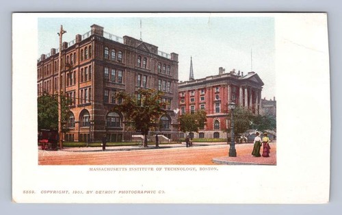 Early MIT Postcard ~ Massachusetts Institute of Technology Boston PMC ...