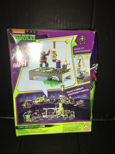 Mega Bloks Construx TMNT Ninja Turtles Raph Dojo Combat Raphael Dmx35 ...