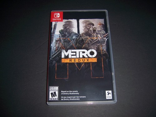 Authentic Box Case ONLY Replacement Nintendo Switch for Metro Redux | eBay