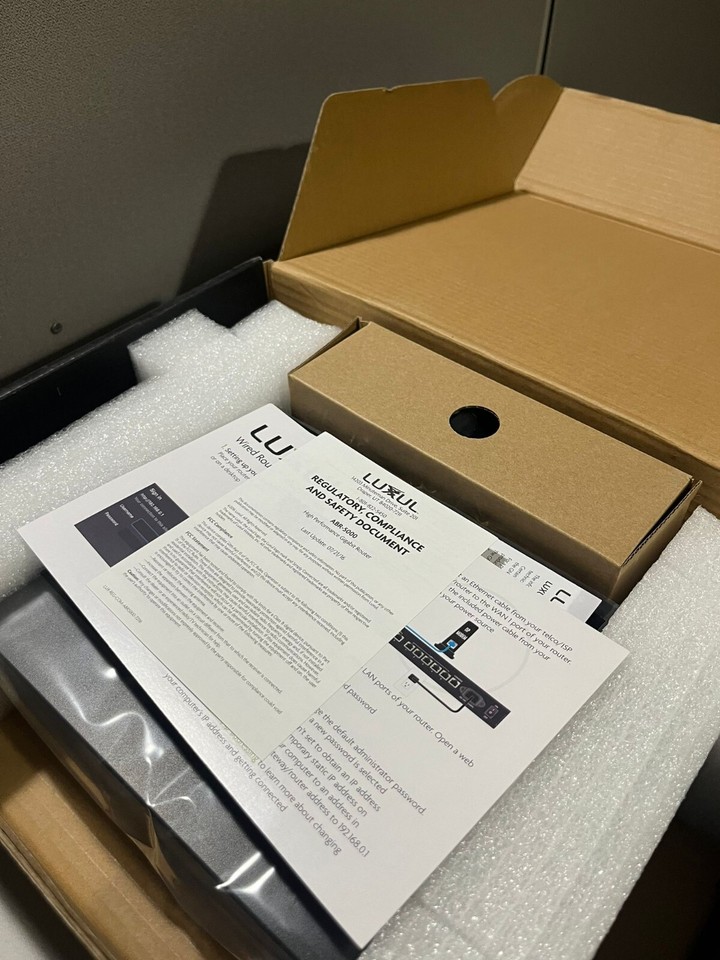 Luxul Epic High-Performance Gigabit Router ABR-5000 - NEW | eBay